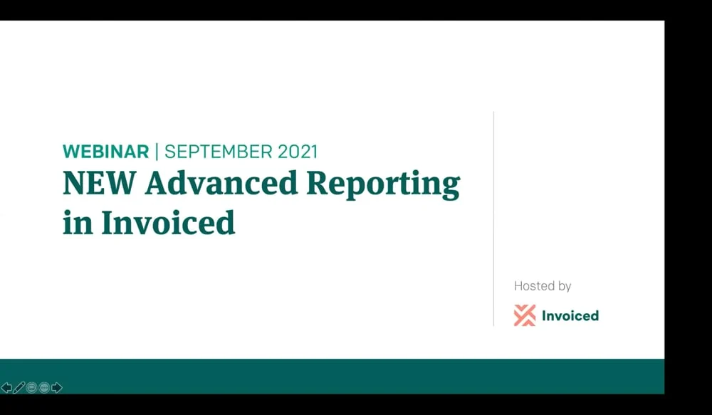 Advanced Reporting | Invoiced