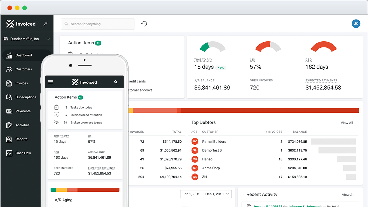Invoiced Accounts Receivable Cloud Demo | Invoiced